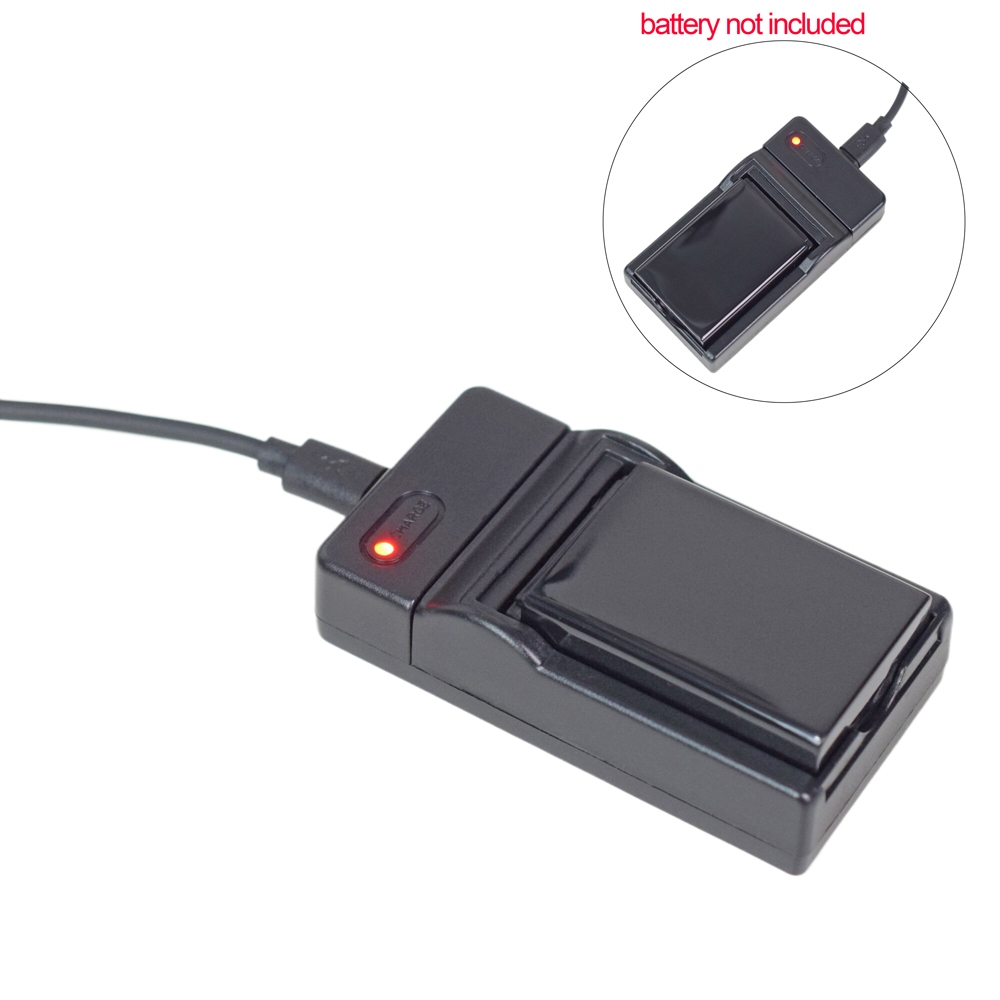 USB Battery Charger For Sanyo Xacti VPC-TH1 VPC-WH1 DMX-WH1 DMX-FH11 ...