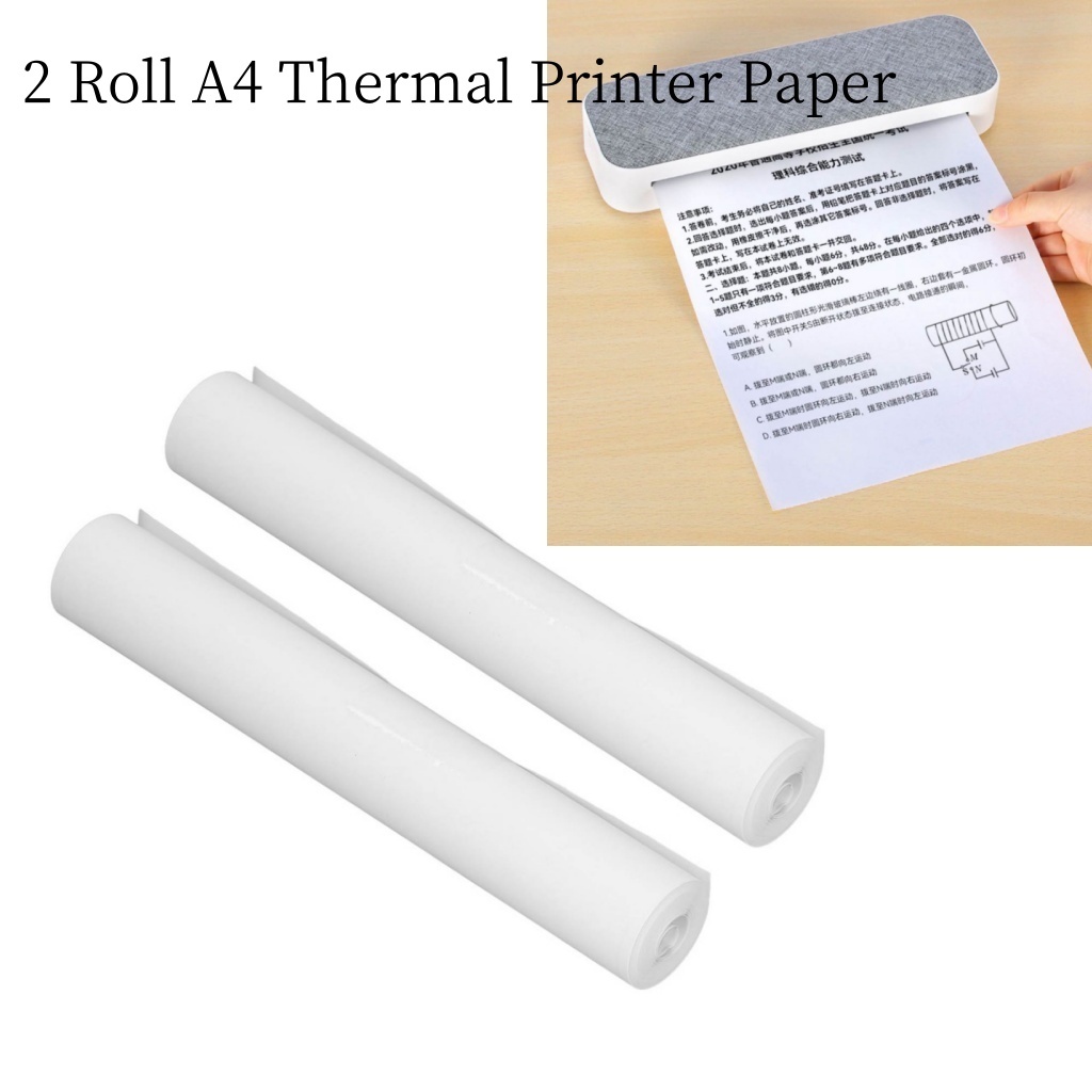 TIM-2 Roll A4 Thermal Printer Paper 210xDia 30mm Refill Print Paper For ...
