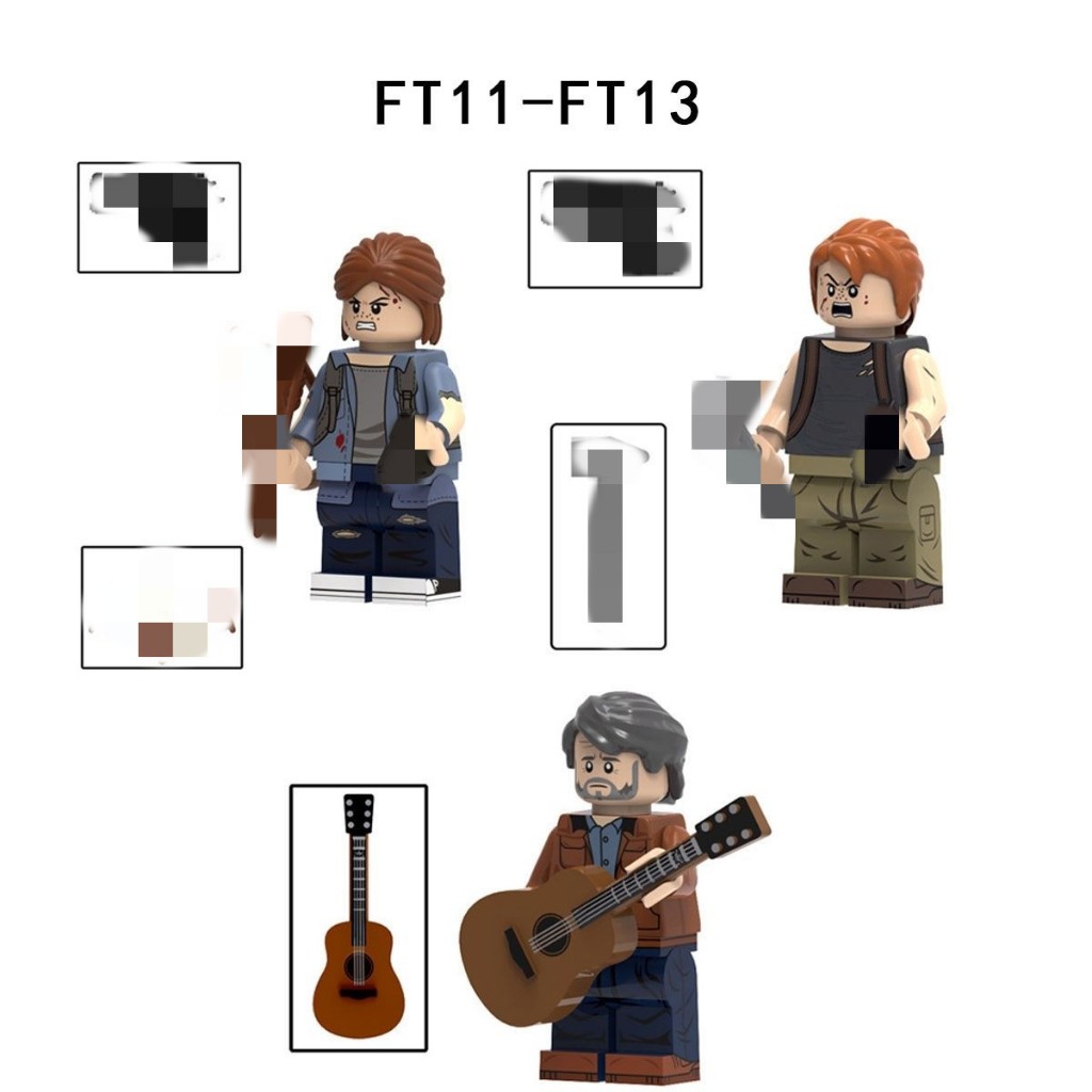 Block Toy Figure The Last Of Us 2 Joel Ellie Building Block Mini Toys FT11-FT13 | Shopee Malaysia