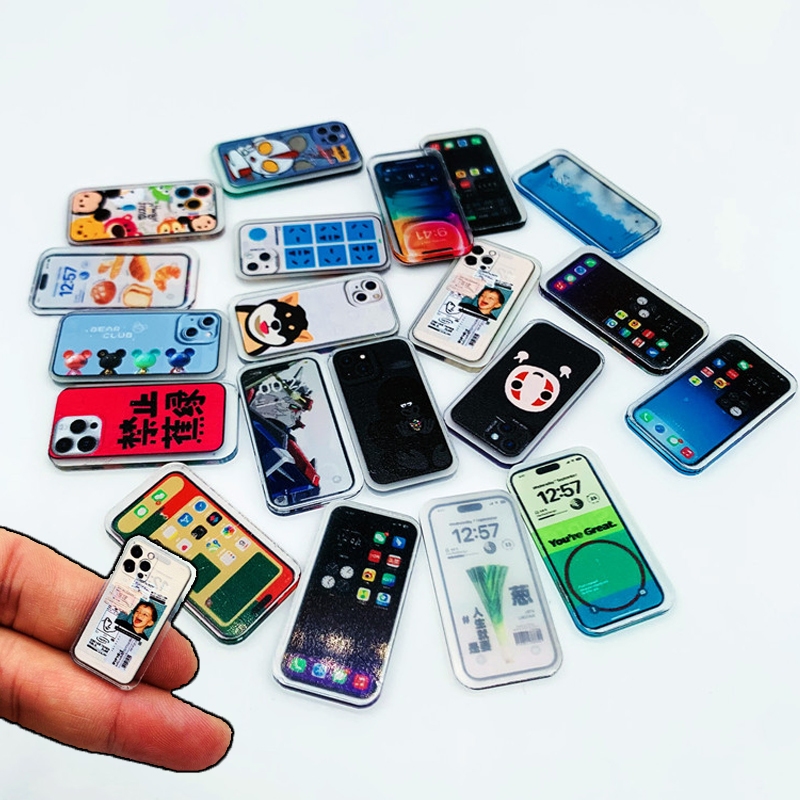 10pcs Mini Mobile Phone Model Simulation Mobile Phone Toy Miniature ...