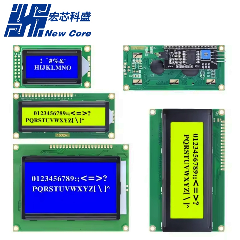 LCD Module Blue Green Screen For Arduino 0802 1602 2004 12864 LCD Character UNO R3 Mega2560 ...