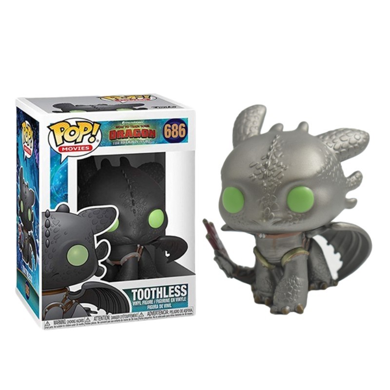 Funko POP How to Train Your Dragon Master Merchandise Toothless ...
