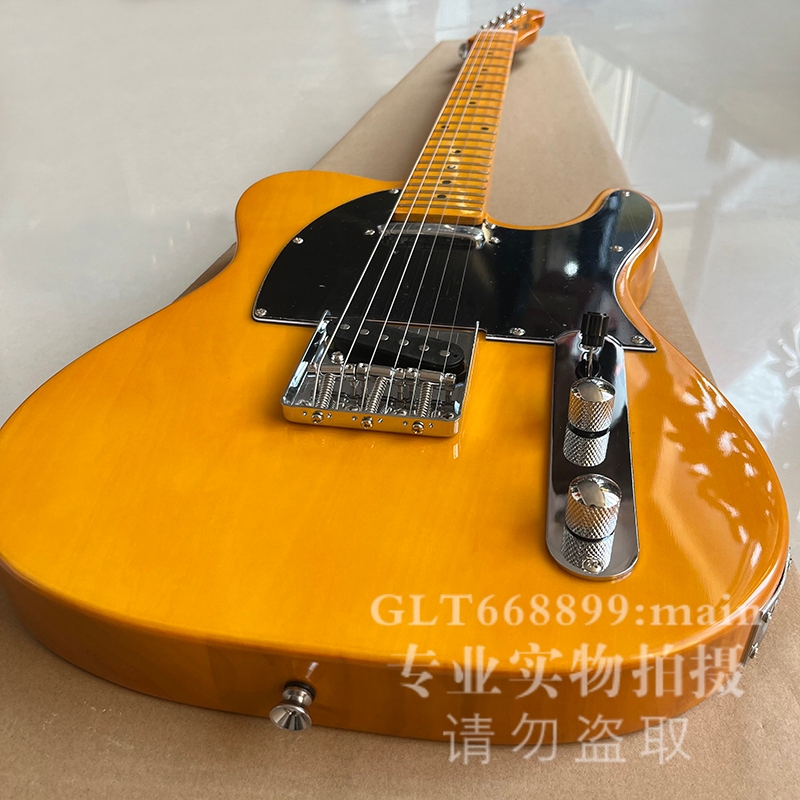 Fender Telecaster guitar, glossy surface, transparent paint ...