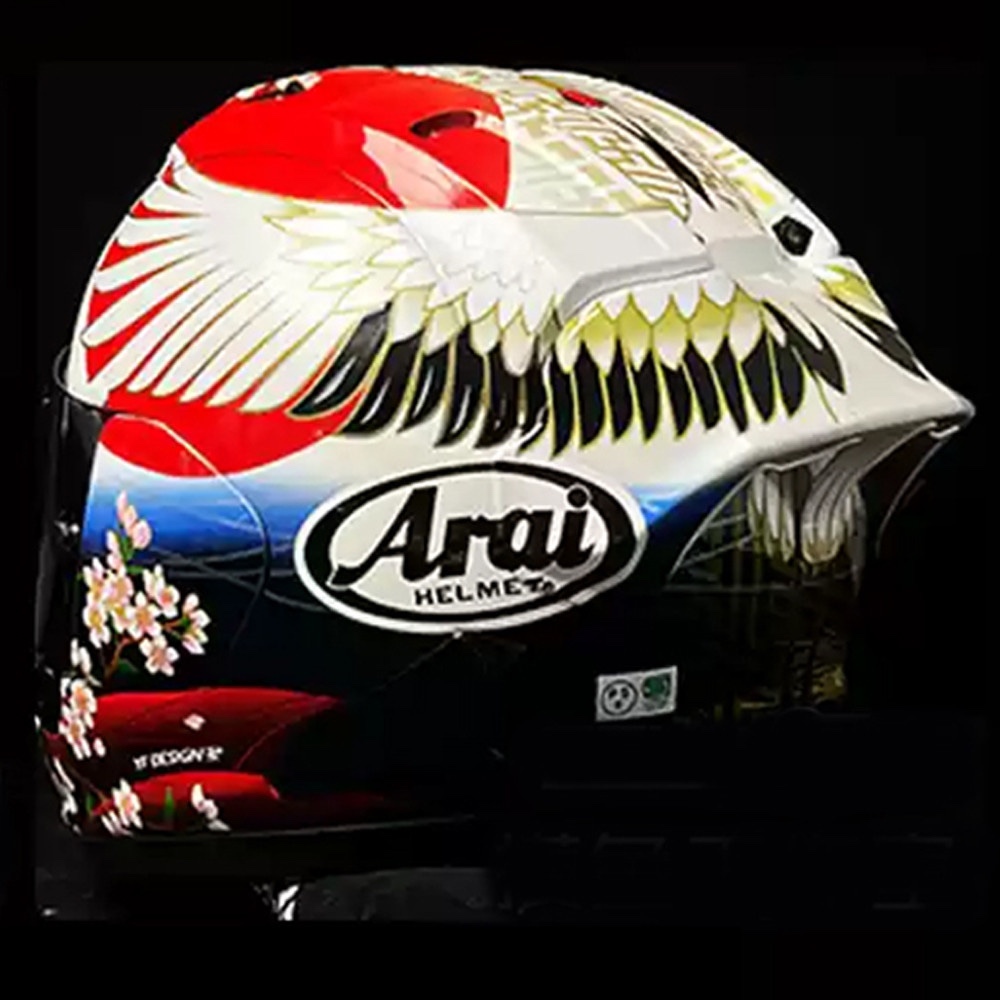 Tsubasa Motorcycle Rear Spoiler Trim Helmet Spoiler Accessories For ...