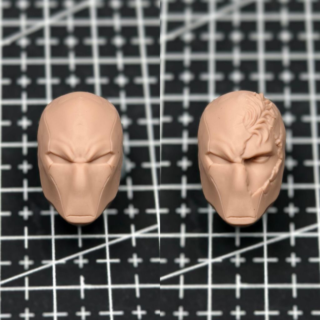 Unpainted 1/12 Scale Jason Todd Robin Red Hood Head Carved Model Fit For 6 inches SHF MAFEX ML ...