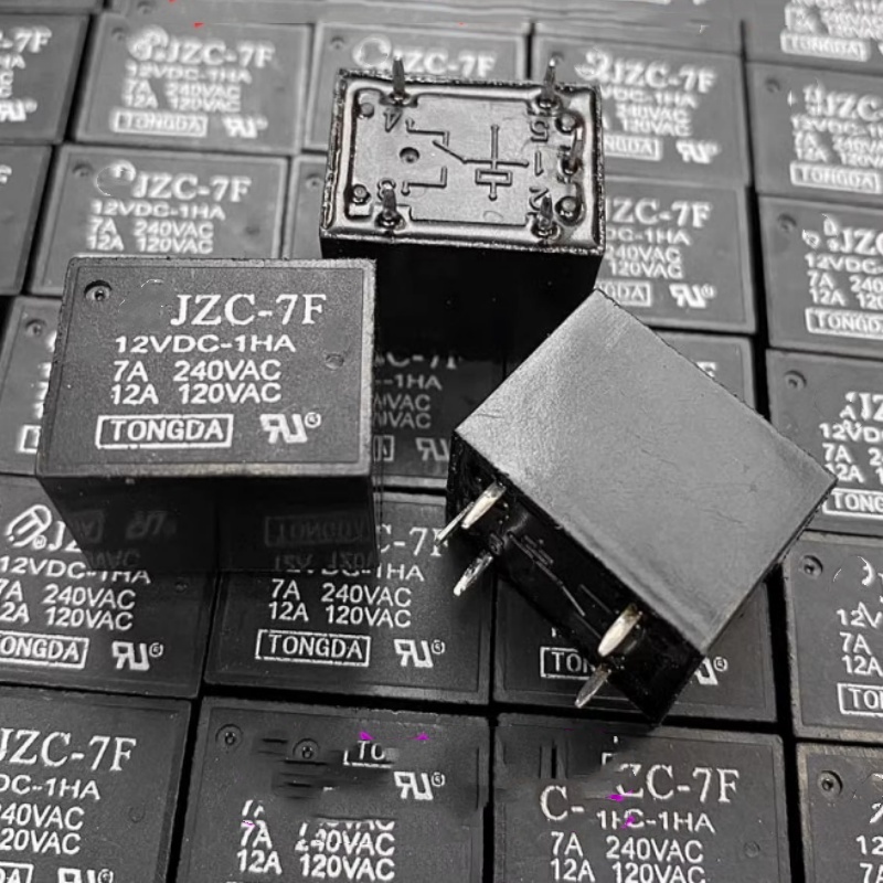 Relay JZC-7F 12VDC-1HA 12V12A 5 Pin Relay | Shopee Malaysia