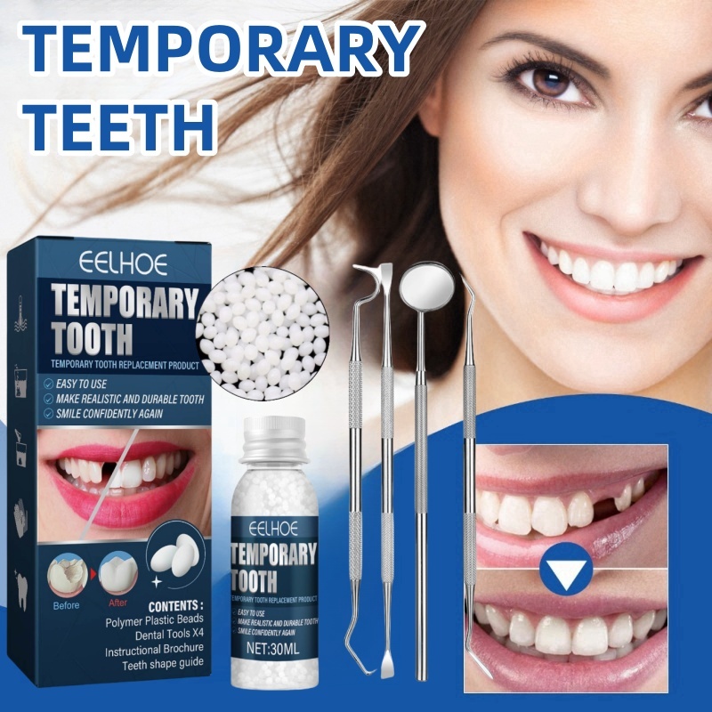 Eelhoe Tooth Filling Solid Denture Material Temporary Tooth DIY False ...