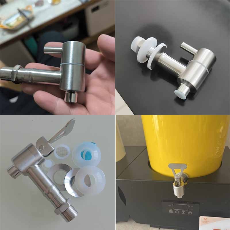304 Stainless Steel Wine Barrel Faucet for Glass Jar & Ceramic Wine Jar ...