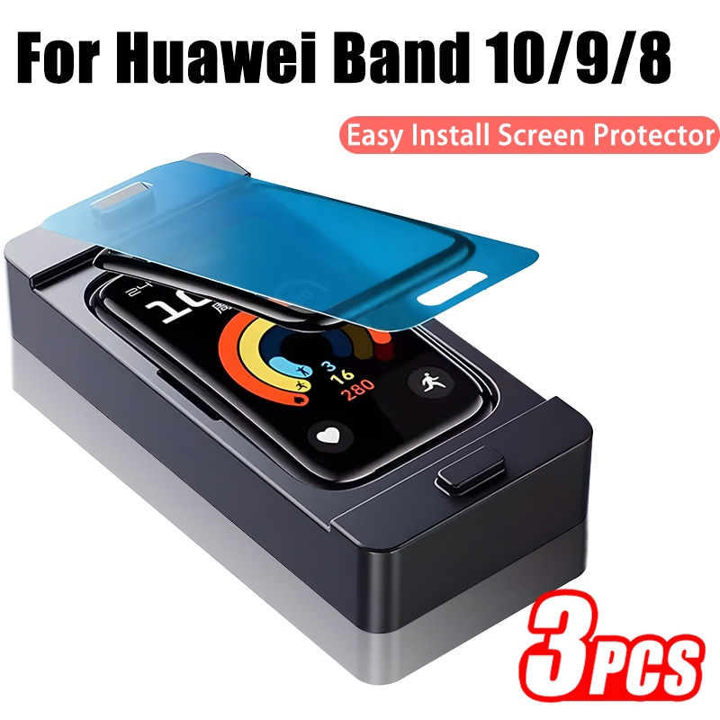 Huawei Band 10 9 8 Screen Protector Easy Install 3D Film For Huawei ...