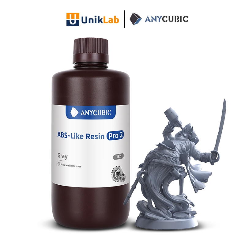 Anycubic 3D Printer Resin ABS-Like Resin Pro 2 (1kg) - High precision ...