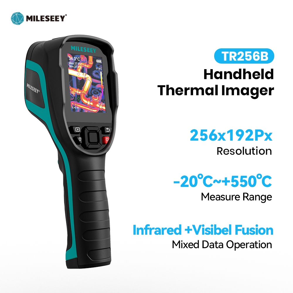 Mileseey TR256B Infrared Thermal Imager Thermal Imager Leak Detector ...