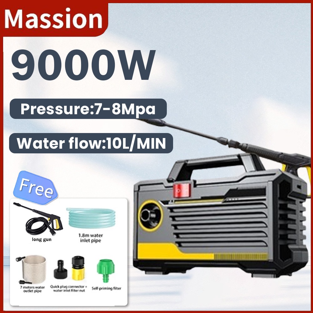 High Pressure Water Jet Cleaner Jet Car Wash Home Cleaner Wash Machine Cuci Kereta Water Spray ...