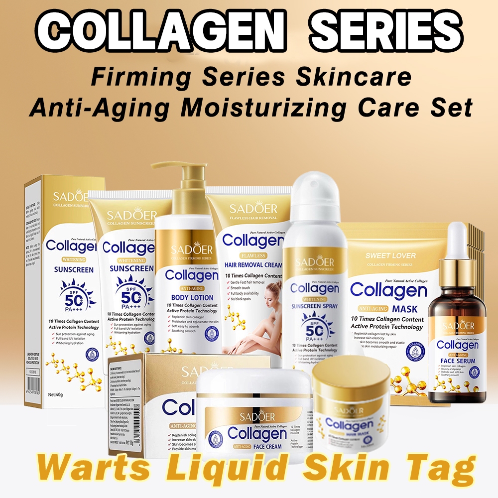 SADOER 8in1 Collagen Series Bone Collagen Set Anti-Aging Firming ...