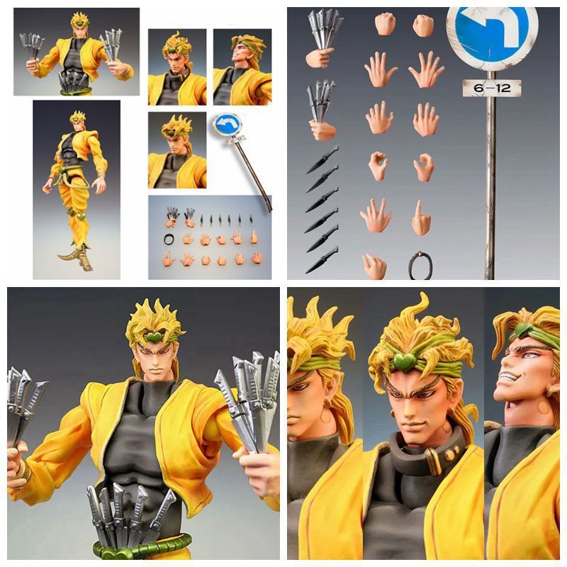 6.3"Anime JOJO's Bizarre Adventure DIO PVC Action Figure Model Toy No ...