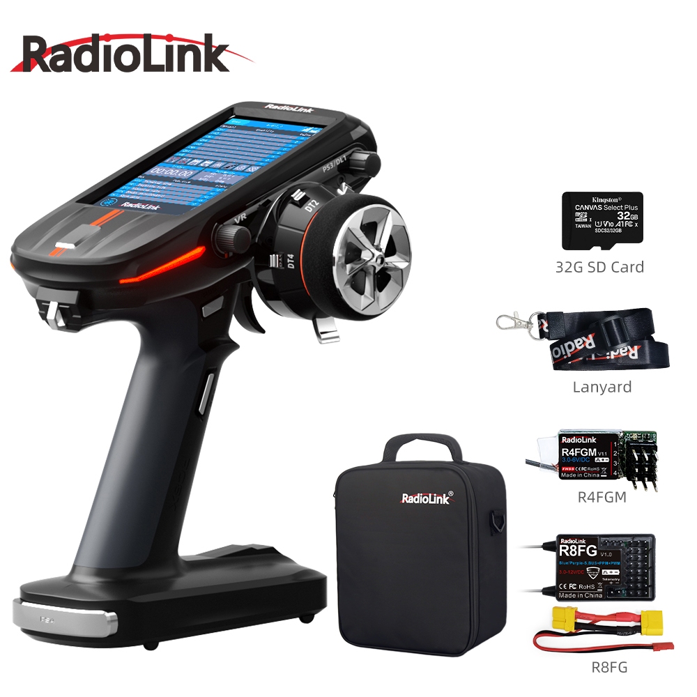 Radiolink RC8X 2.4G 8 Channels RC Radio Transmitter Receiver, Touch ...