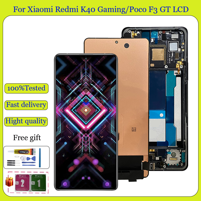 Original AMOLED For Redmi K40 Gaming LCD Display Touch Screen ...