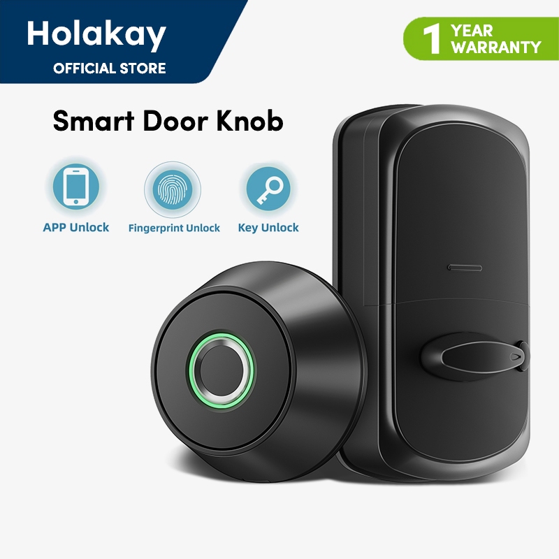 Smart Fingerprint Recognition Door Lock, Smart Deadbolt Lock With App ...