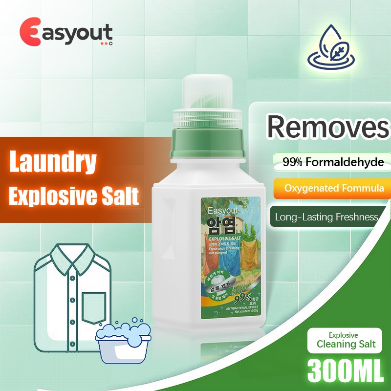 Powder Detergent Laundry Explosive Salt Powerful Bleaching Stain ...