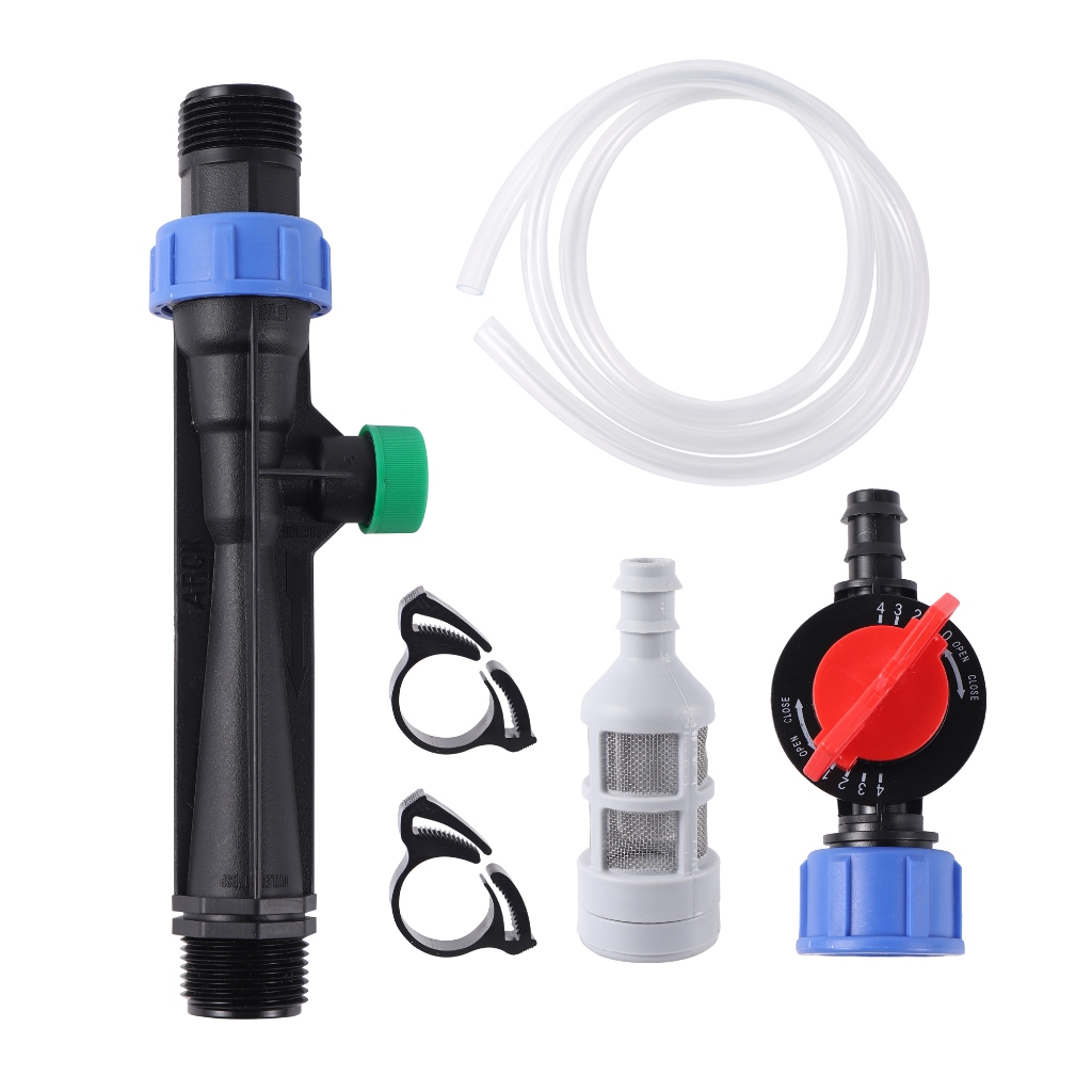 Automatic Venturi Fertilization System 1"/1.5"/2" Male Thread Fertilizer Injector Garden ...