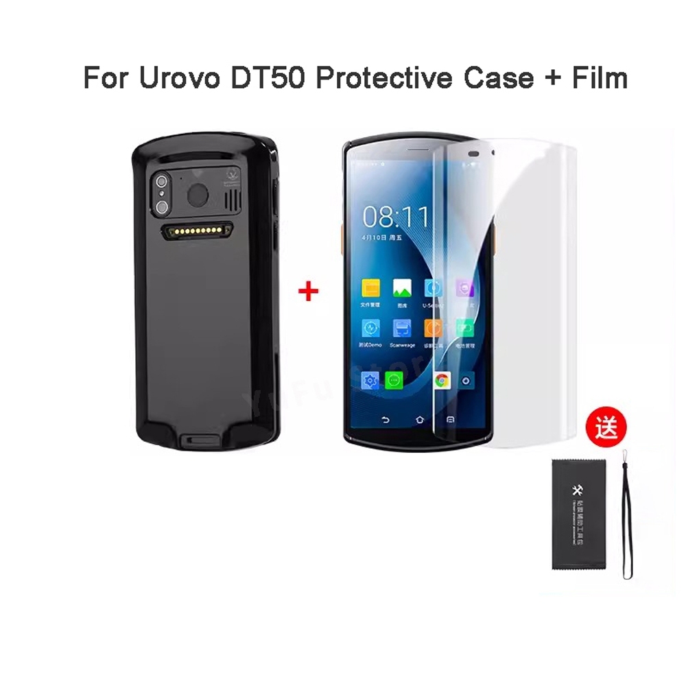 Soft Silicone Protective Case Cover / Tempered Glass Screen Protector ...