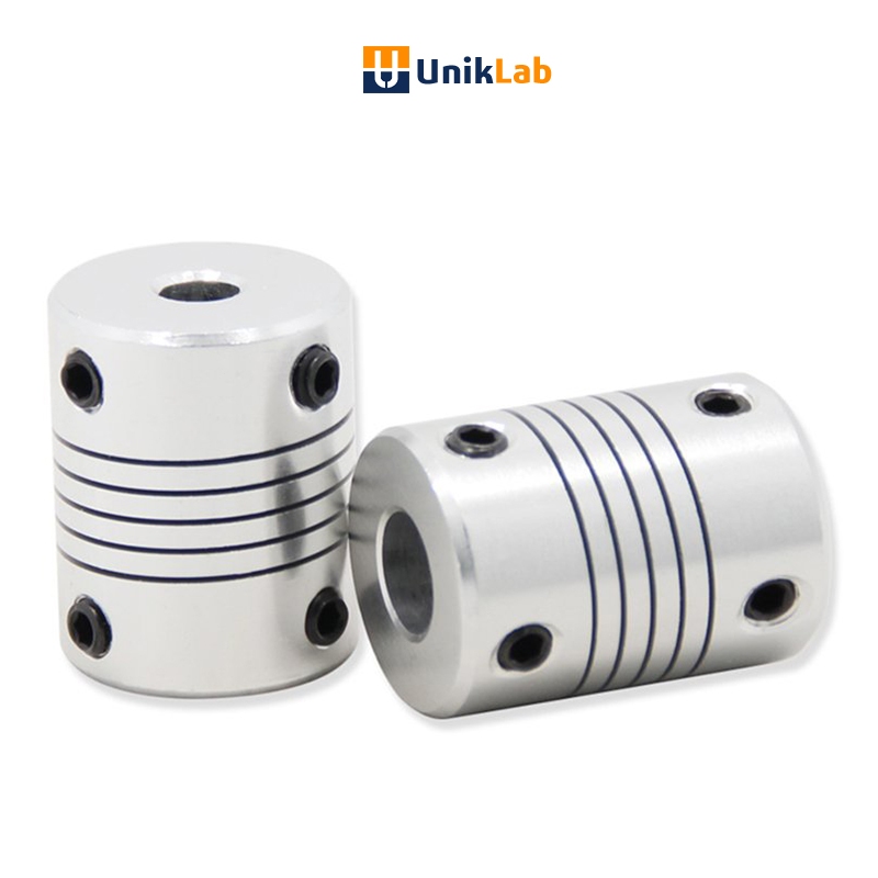 Redrex 3D Printer Couplings - 5mm to 8mm Flexible Aluminum Couplings ...