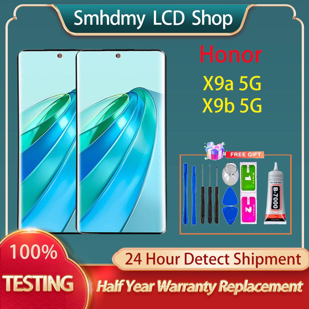 For AMOLDE Display Honor X9a 5G X9b 5G LCD Touch Screen Replacement ...