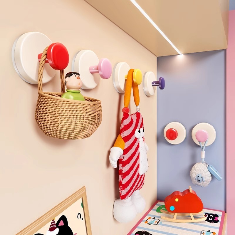 Dopamine Suction Cup Hook Free Punch Wall Mounted Adhesive Hook ...