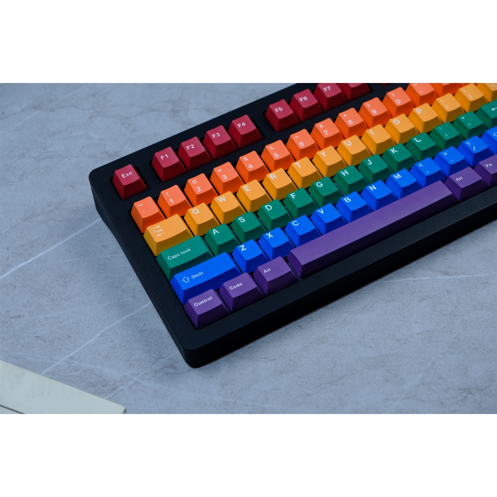 GMK Pride Keycaps Set 129 Key PBT Keyboard Cap Cherry Profile game ...