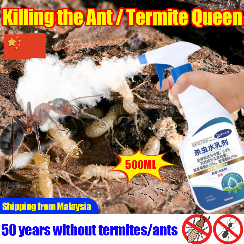 50 years without termites/ants Termite killer spray ant killer 500ML 蚂蚁 ...