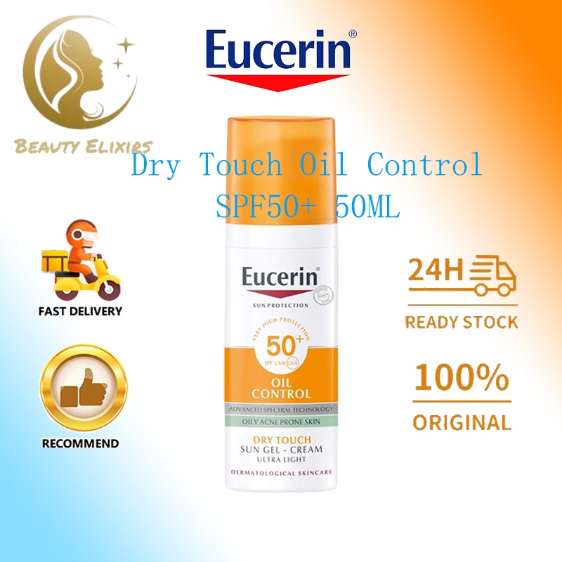 Eucerin Dry Touch Oil Control Sunscreen SPF50 (50ML) | Shopee Malaysia