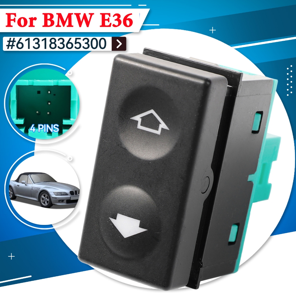 Car Front Electric Power Window Sunroof Switch Lifter Button For BMW ...