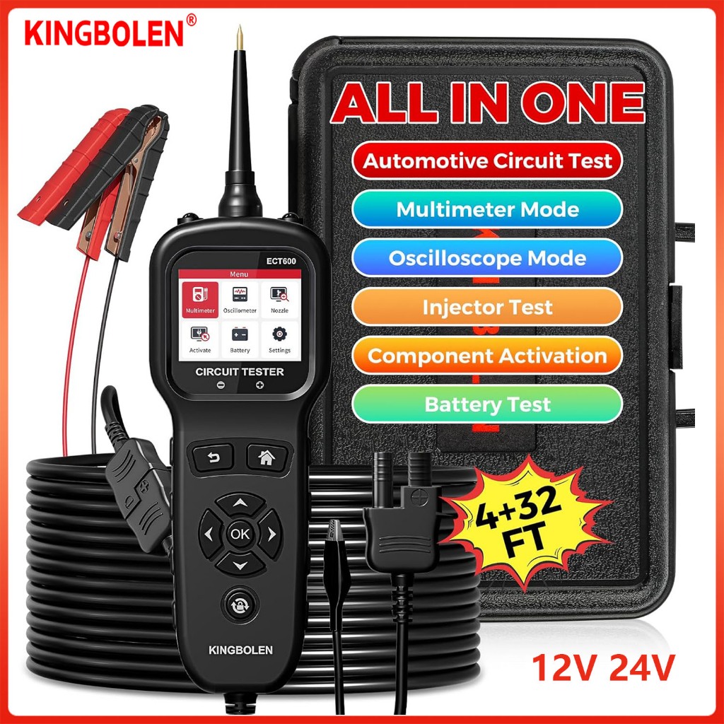 Kingbolen ECT600 Automotive Power Circuit Probe Tester With Breaker ...