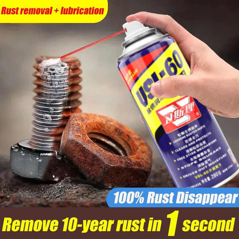 1S remove 10 years of rust Multifunctional rust remover USL-60 Car ...
