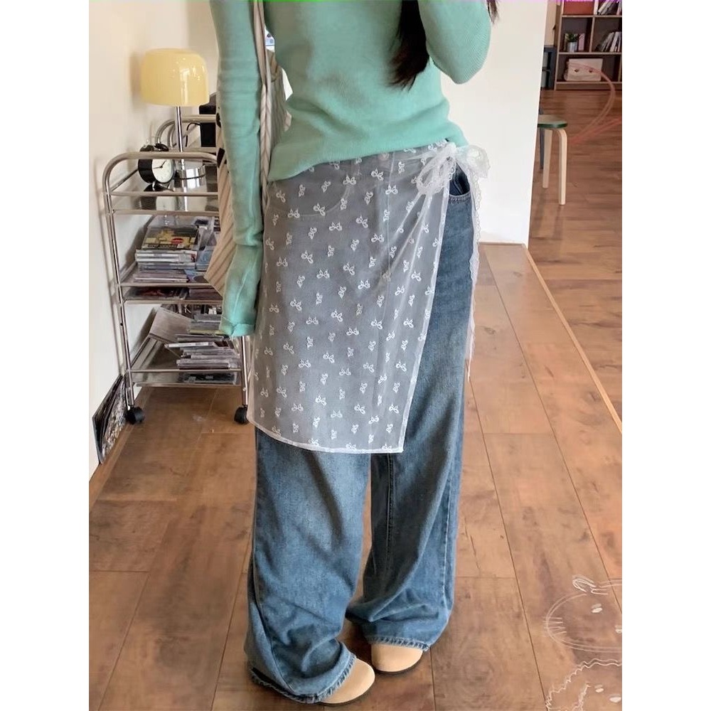 Women Skirt Extender Lace Short Skirt High Quality Skirts Long Skirt ...