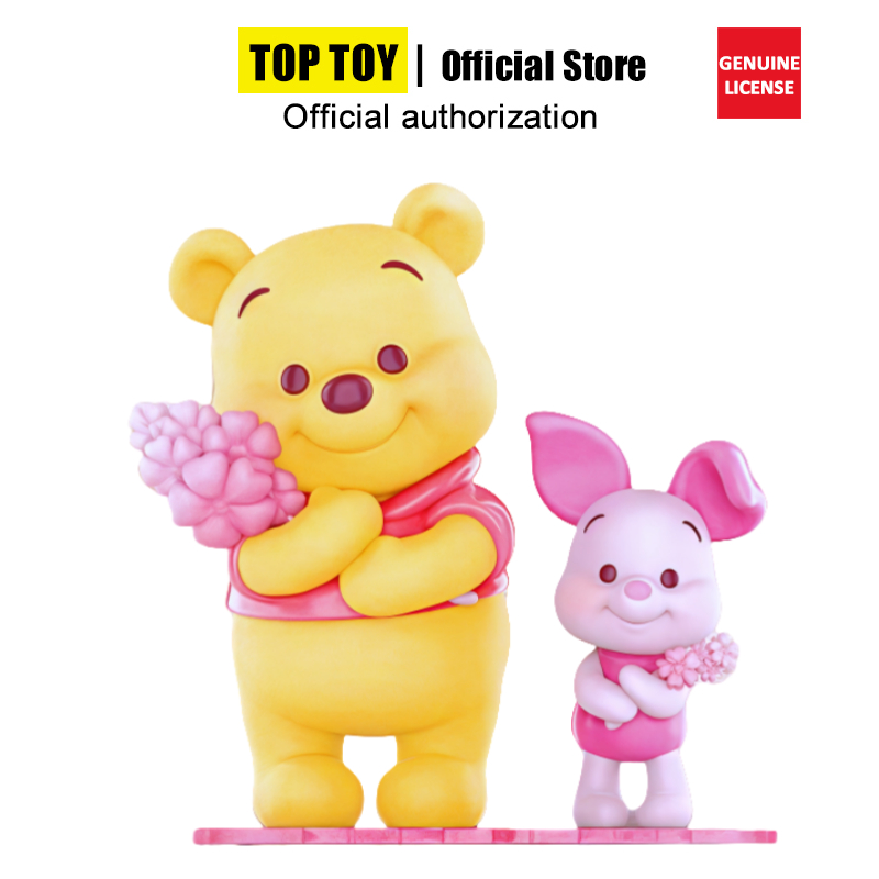 TOPTOY Disney Sakura Season Spring Honey Word Figure Blind Box Winnie ...