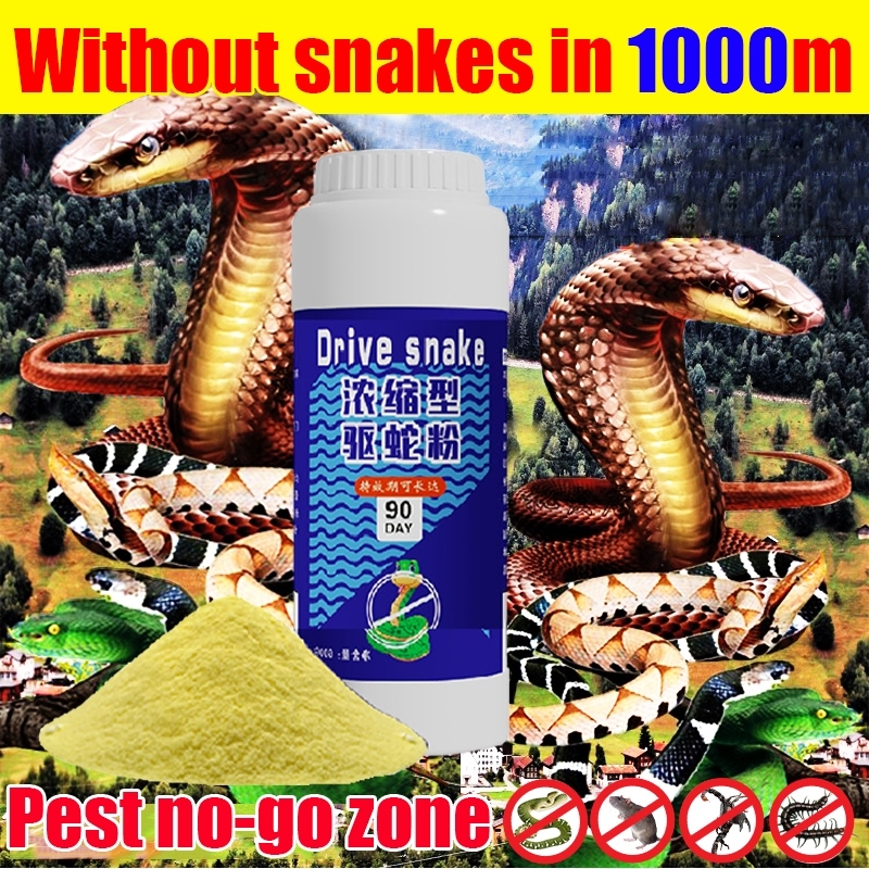 No Snake in100 years Sulphur Powder Serbuk Belerang Halau Ular Snake ...