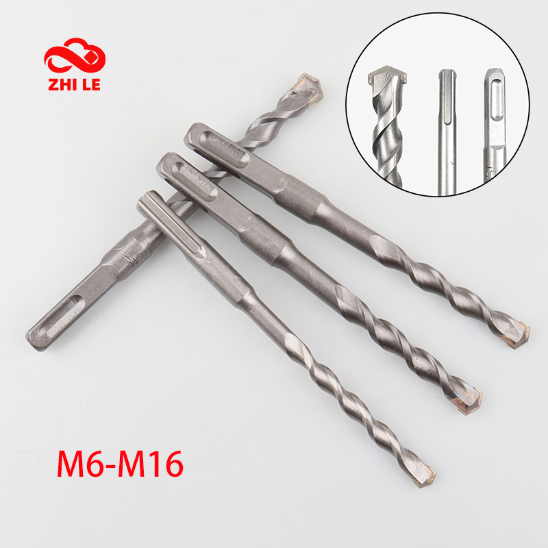 M6-M16 SDS Carbide Long Drills Bits Concrete Brick Wall Cement ...