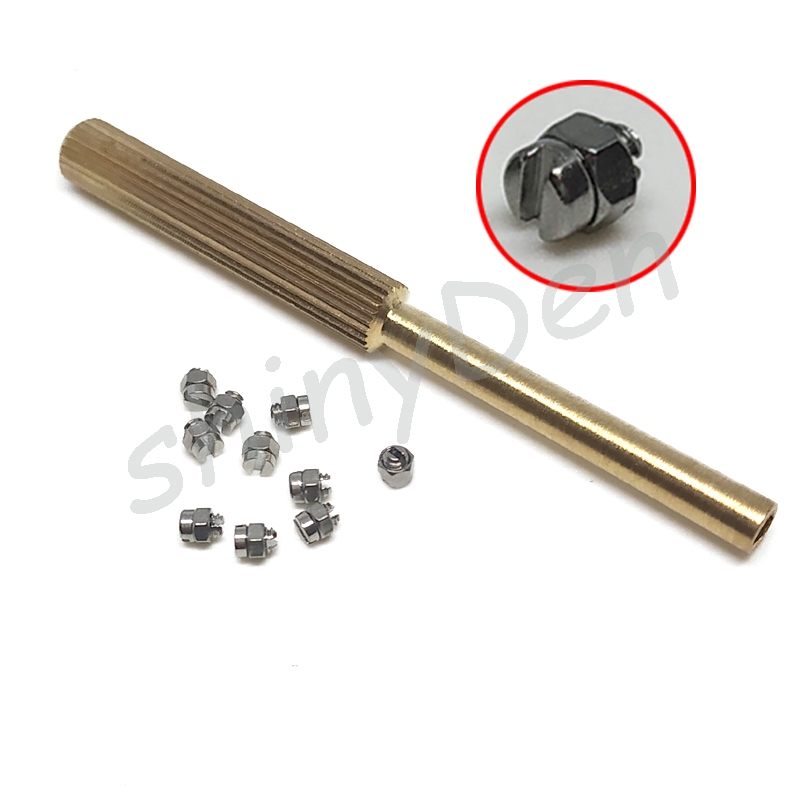 10pcs with tool Orthodontic Activity Crimpable Stops Orthodontic ...