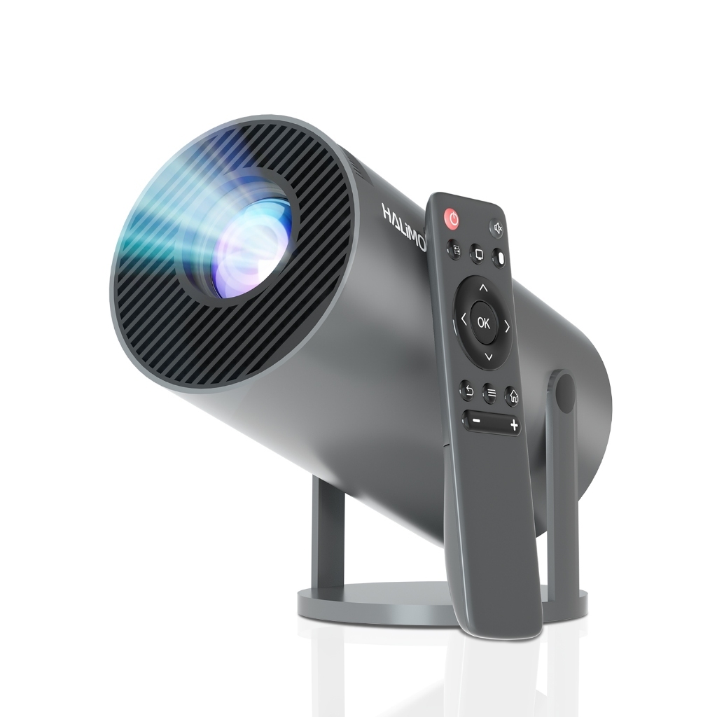 Mini Projector Ultra Short Throw With WiFi and Bluetooth, Outdoor ...