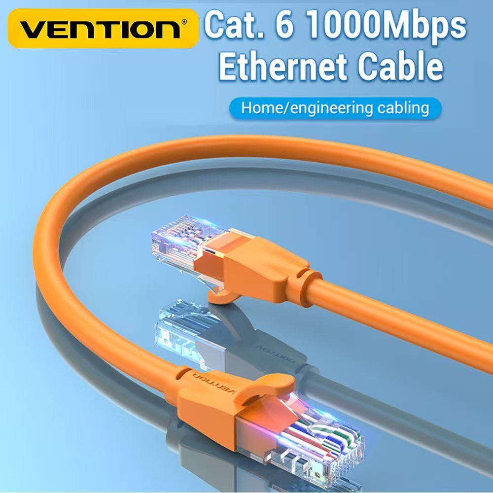 Vention Ethernet Cable Cat 6 Network Cable 4 Twisted Pair Patch Cord Internet UTP Cat6 Lan Cable ...