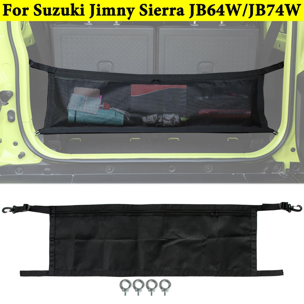 Stowing Tidying Rear Trunk Box Cargo Net Screw Cover Organizer Mesh For ...