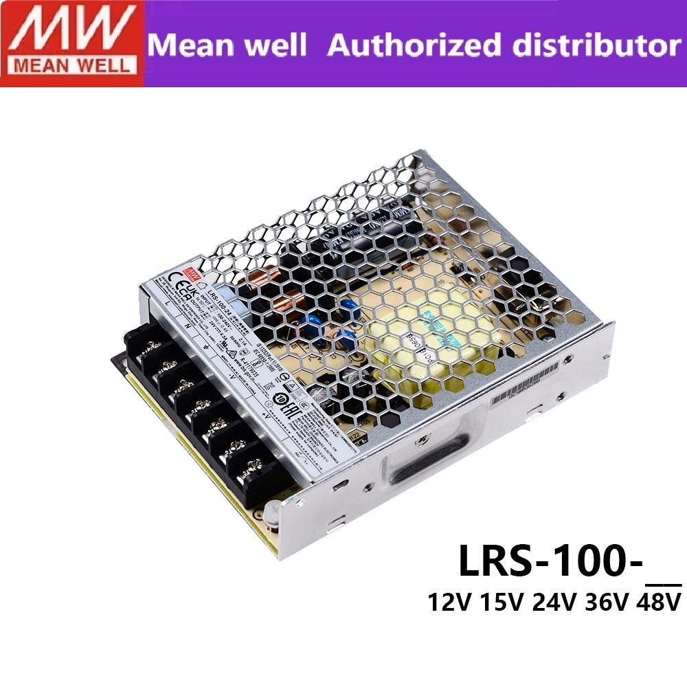 Original MEAN WELL LRS-100 220 to 24V12V5 switching power supply 15/36/48/3 DC S - NES ...