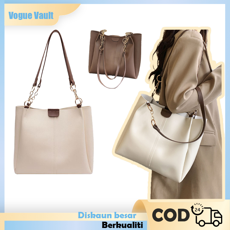 Beg tote wanita, beg bahu yang bergaya, dan beg tangan High Capacity ...