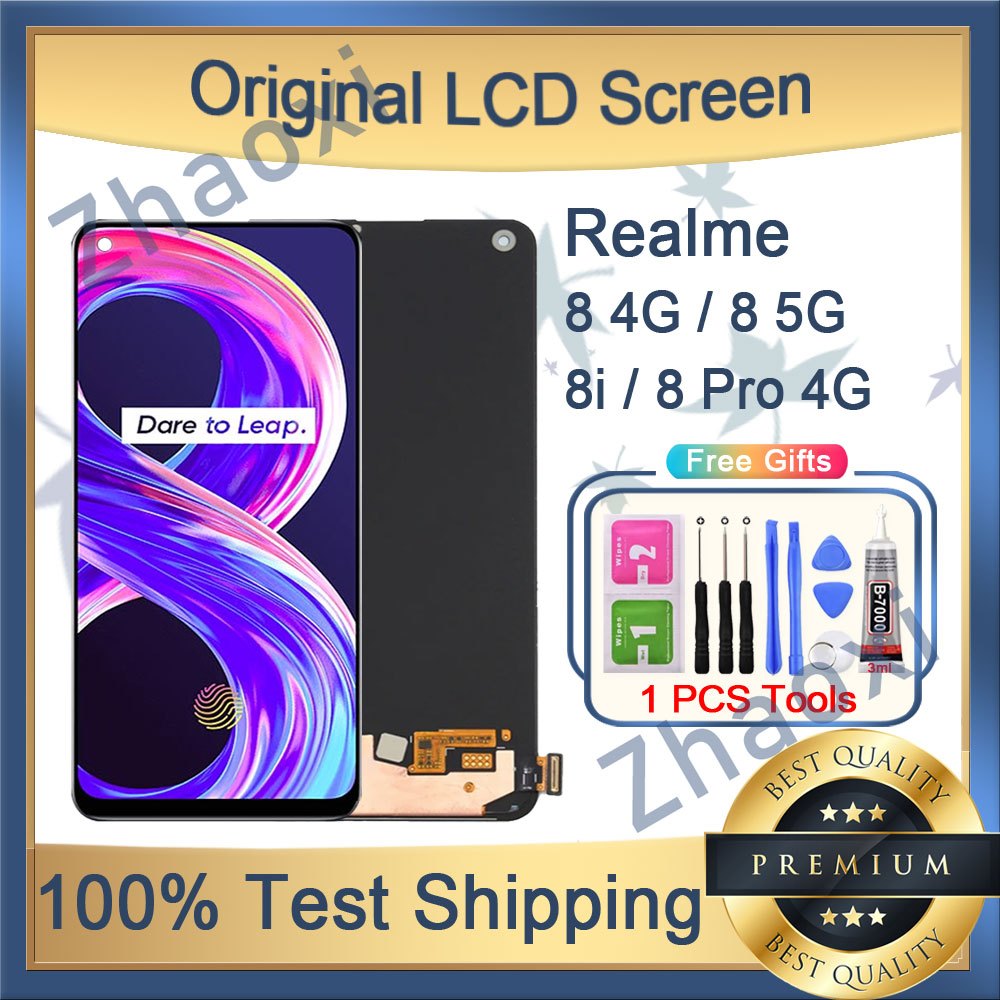 Original Realme 8 4G 5G 8i 8 Pro LCD Screen Replacement | Shopee Malaysia