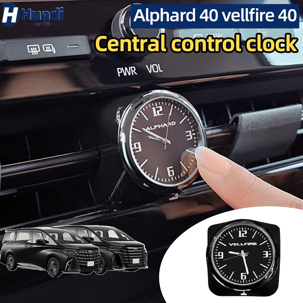 Alphard 40 vellfire 40 (2023.6-2027) Central control clock agh40 anh40 ...