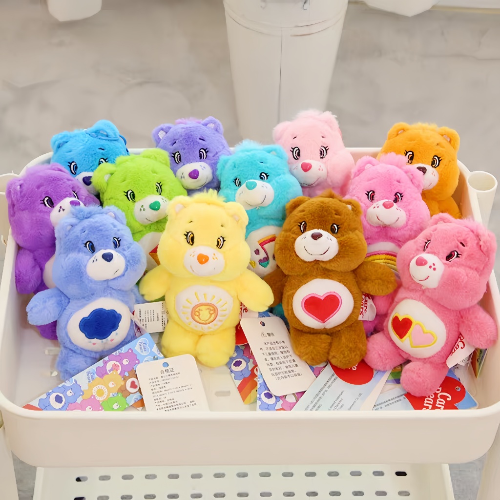 Care Bear Classic Series Plush Toy Pendant Soft Stuffed Cute Plushie ...