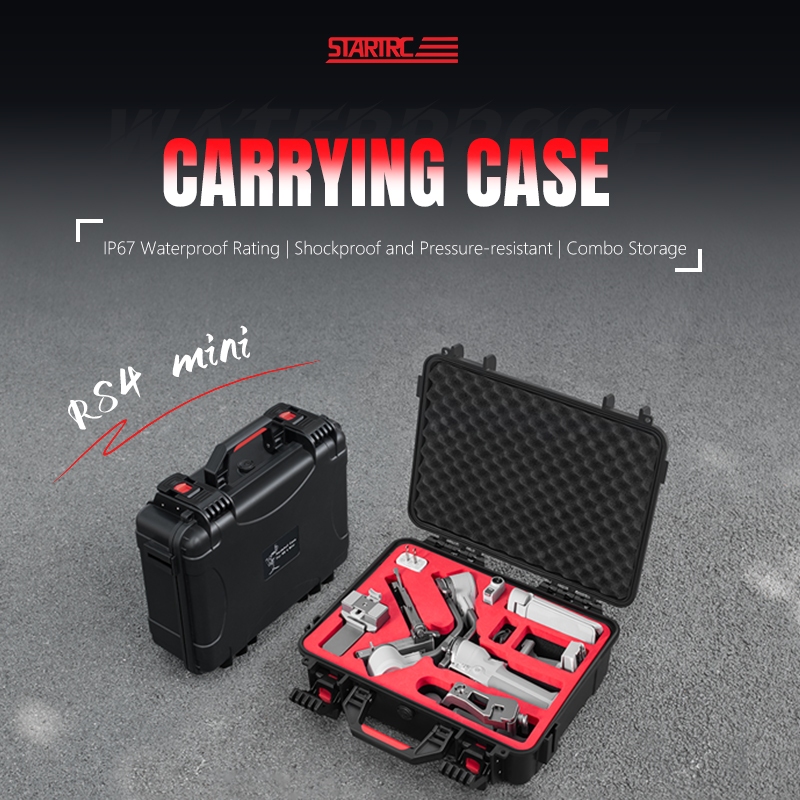 Startrc FOR DJI RS4 MINI Storage Box, Handheld Gimbal Camera Stabilizer ...