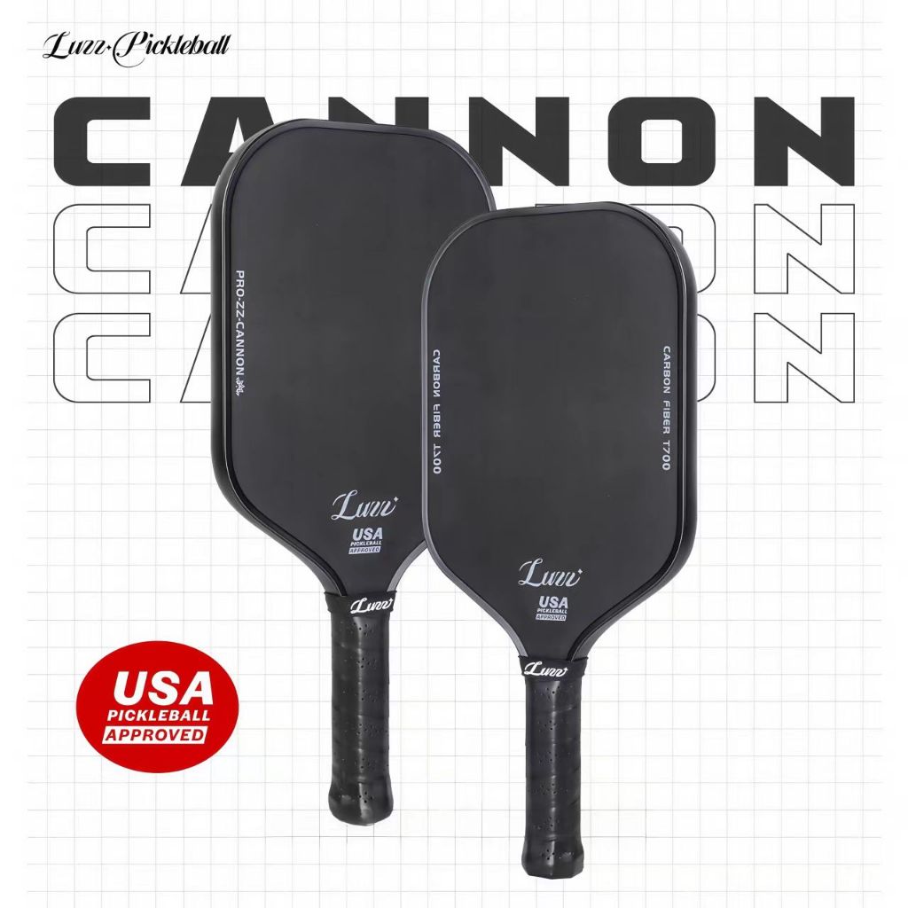 Luzz Pickleball Paddle Cannon Paddle T700 Carbon Friction Surface ...