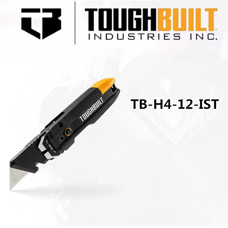 Toughbuilt Folding Tool Utility Knife TB-H4-12-IST Easy to Carry Small ...