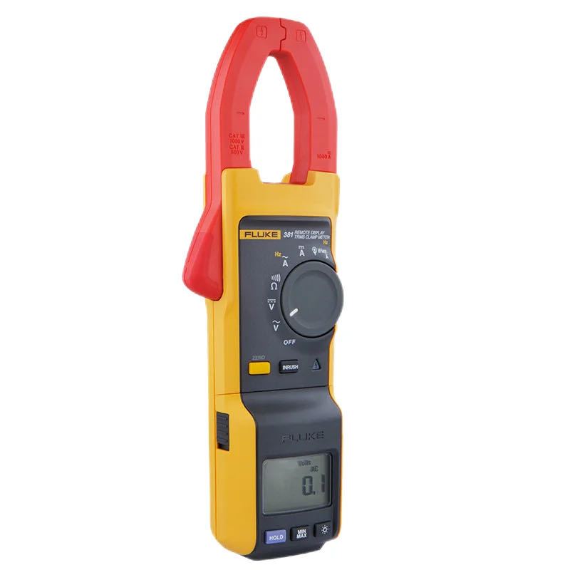 Fluke 381 Remote Display True RMS AC/DC Clamp Meter with iFlex® 2500A ...